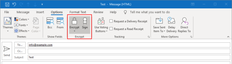 Installing an S/MIME Certificate and Sending Secure Email with Outlook ...
