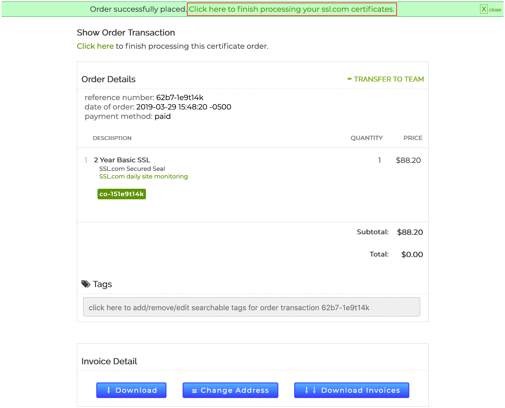 Ordering and Retrieving SSL/TLS Certificates - SSL.com